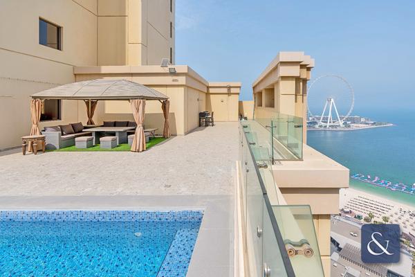 Rimal 4, Rimal, Jumeirah Beach Residence. Penthouse, 4 Bed for Sale, Dubai